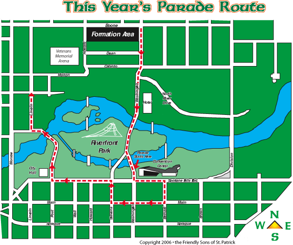 Parade Map